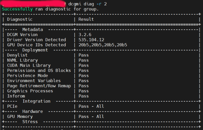 Basic Use of Nvidia Data Centre GPU Manager (DCGM) – The Linux Cluster